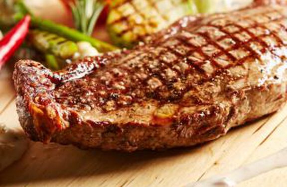 Grilled Rib-Eye Steaks