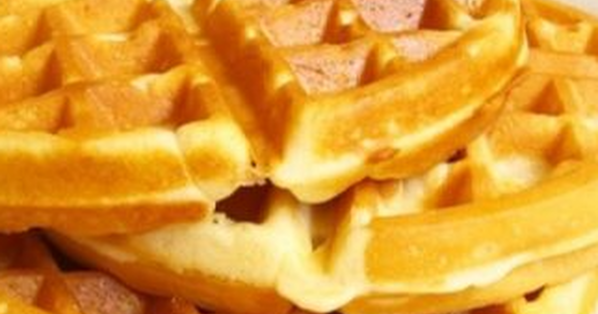 yellow waffle