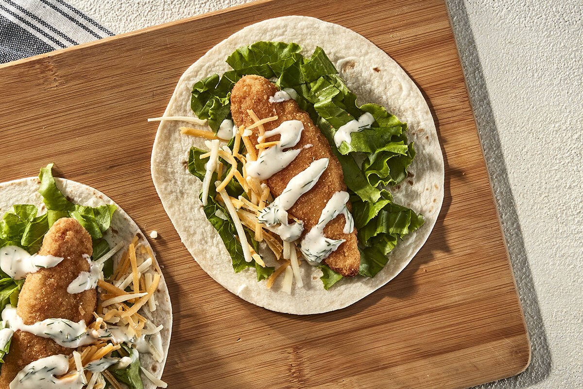 Chicken and Ranch Snack Wrap - Recipes - Cuisinart