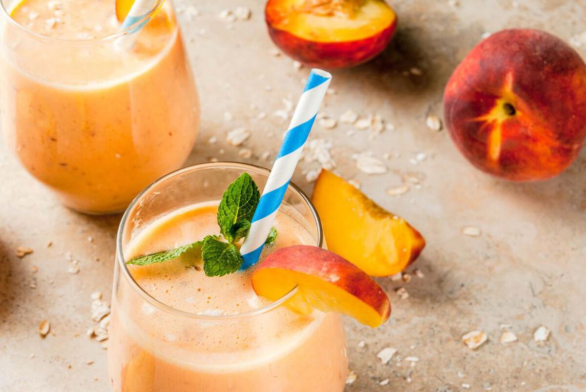 Peach Pie Milkshake