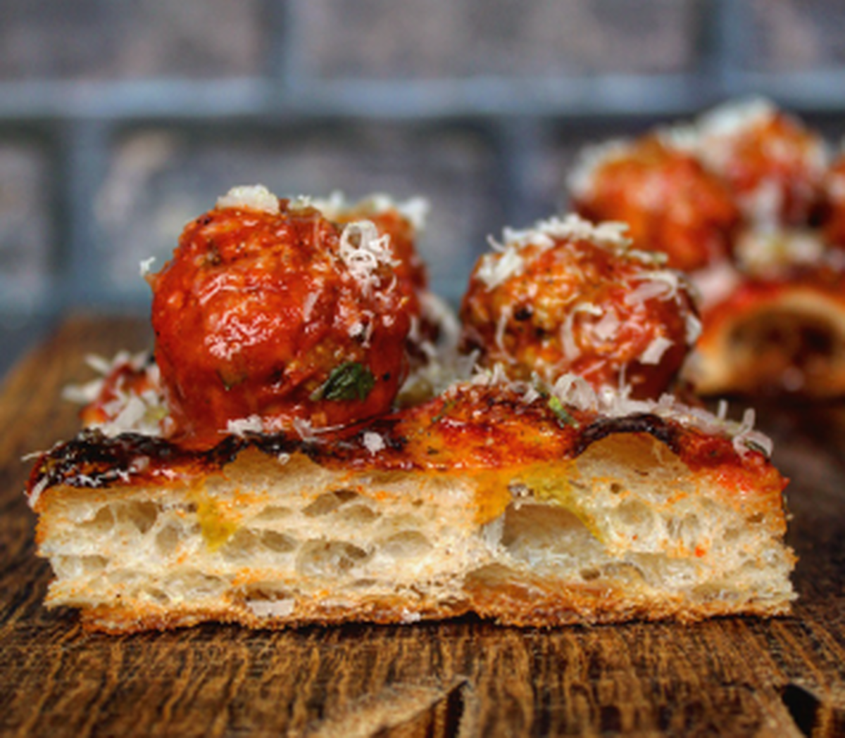 Sicilian Meatball Pie