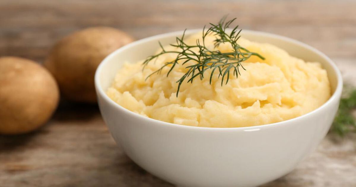 mashed potatoes and buttermilk
