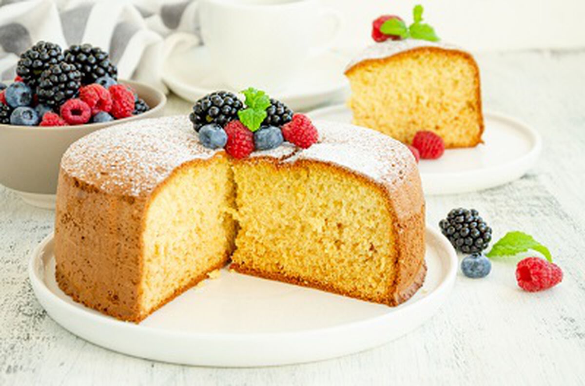 yellow small cake