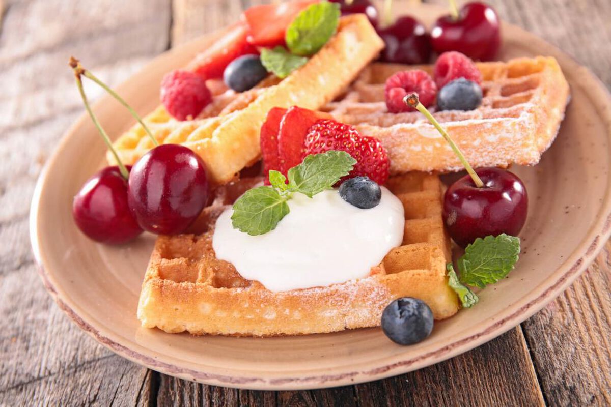 Multigrain Waffles