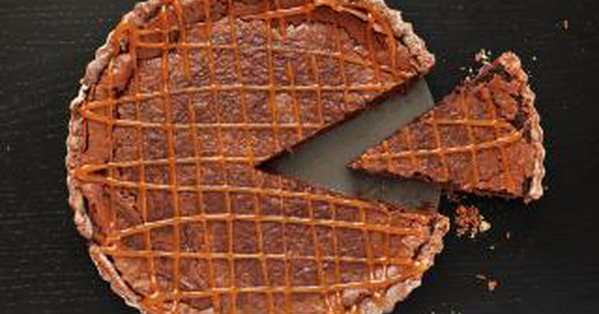 Caramel Walnut Tart with Raspberry and Chocolate - Recipes - Cuisinart
