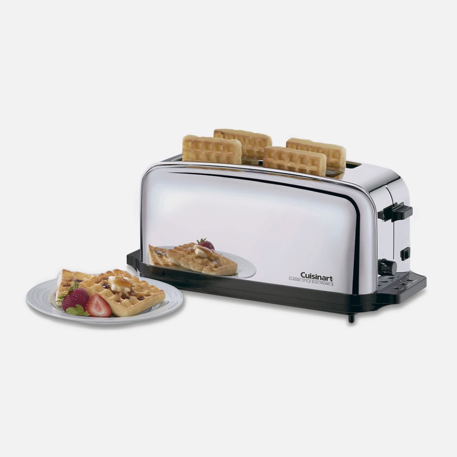Discontinued Classic Style Electronic Chrome Toaster - Cuisinart