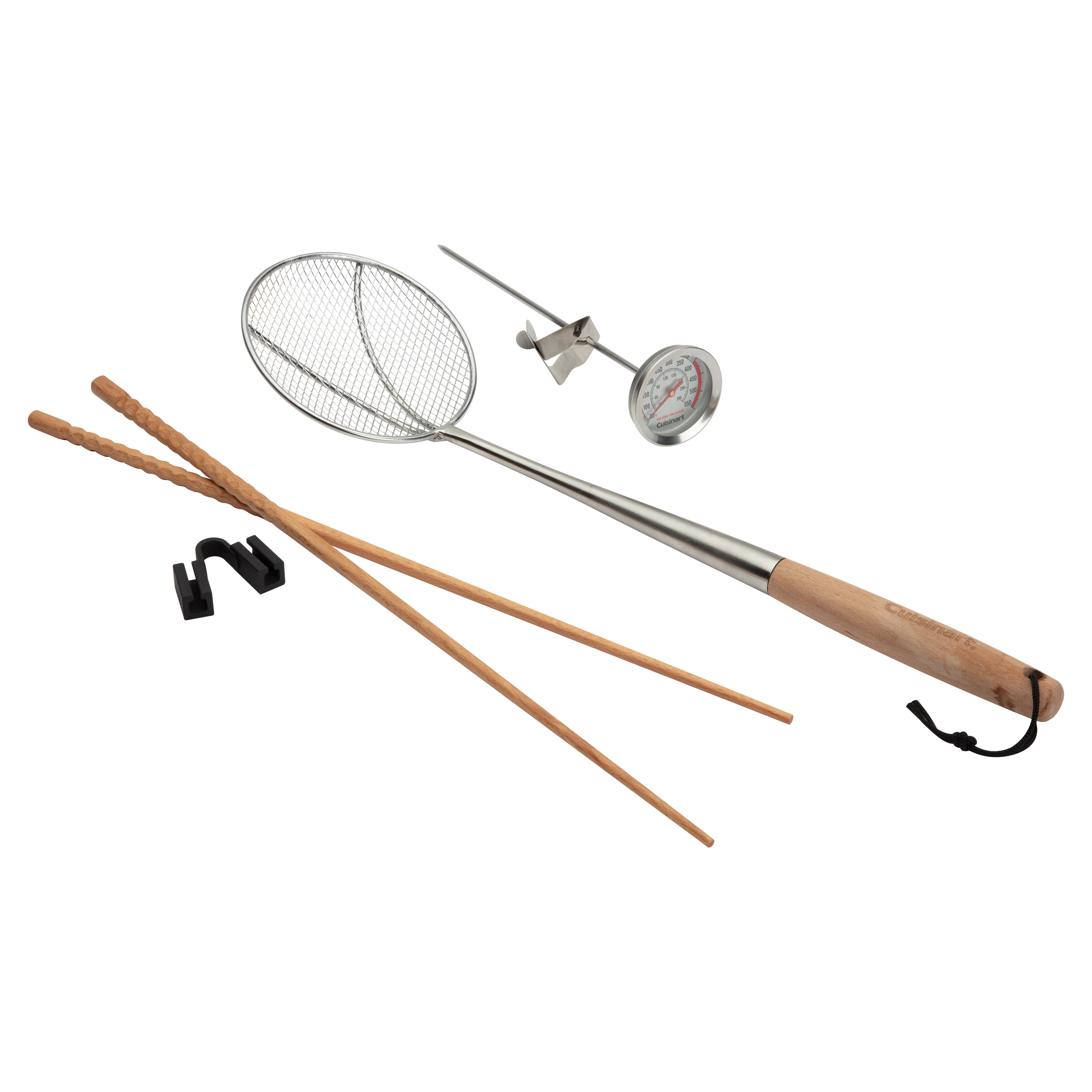 4-Piece Wok Deep Fry Tool Set - Cuisinart